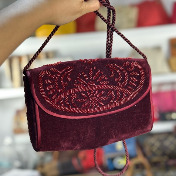 Bags | Bally Beaded Rare Bag Bbl Free Bag Bogo | Poshmark
